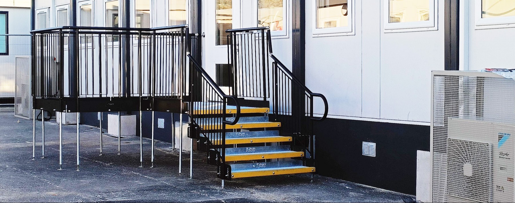 Woodkirk Academy modular ramp